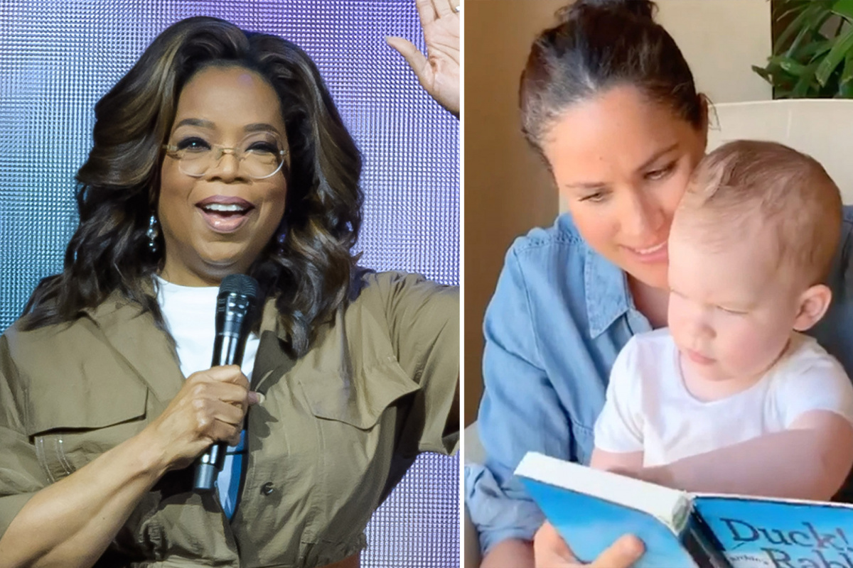 Archie’s ‘Duck! Rabbit!’ book was a gift from Oprah Winfrey
