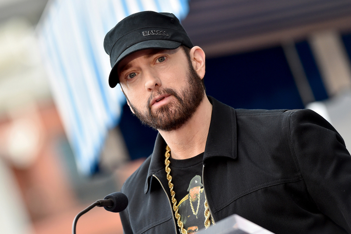 Eminem shares phone number on social media