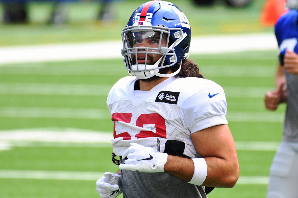 Giants reveal first look at 2020 depth chart