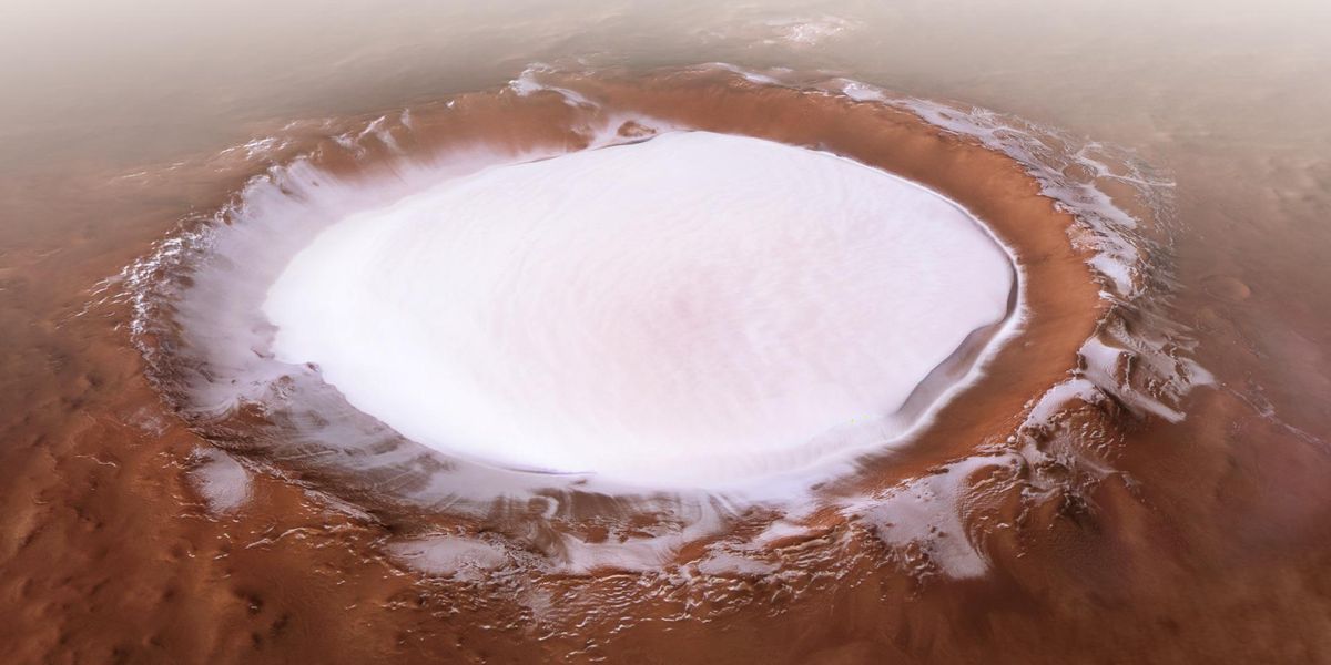 Mars had up to 20 separate ice ages, discover scientists