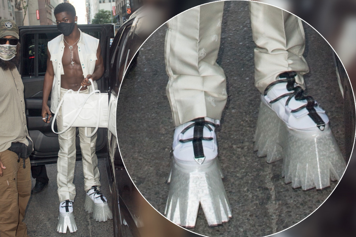Lil Nas X makes a fashion statement with his shoes and more star snaps