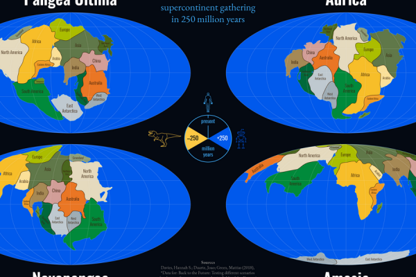 Four scenarios for the next supercontinent