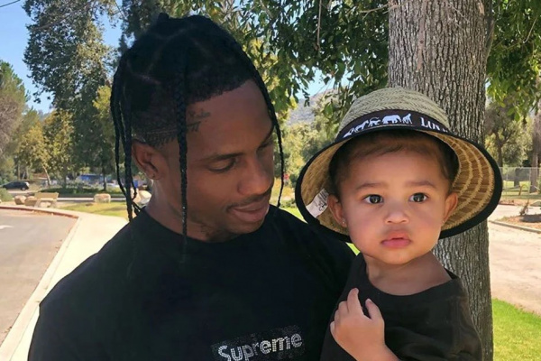 Travis Scott's Daughter Stormi Hangs With His Grandma During Texas Visit