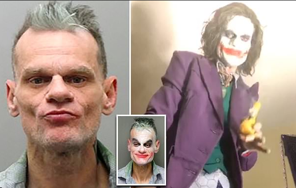 Jeremy Garnier, who dressed as Joker and made a terrorist threat got a ...