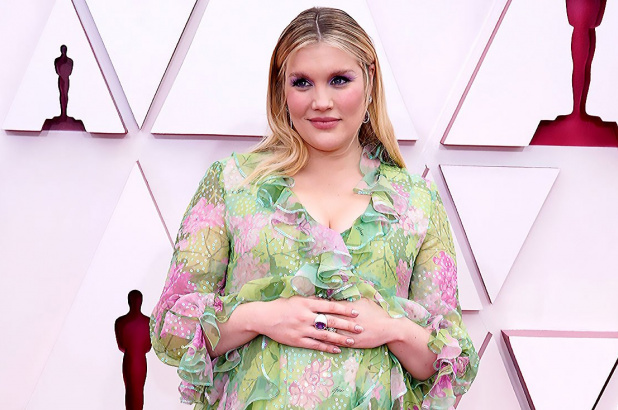 The Crown's Emerald Fennell, More Pregnant Stars Show Baby Bumps at Oscars